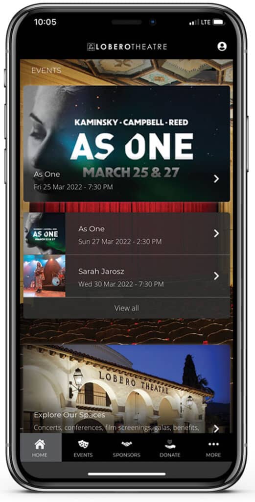 The Lobero App - Lobero Theatre