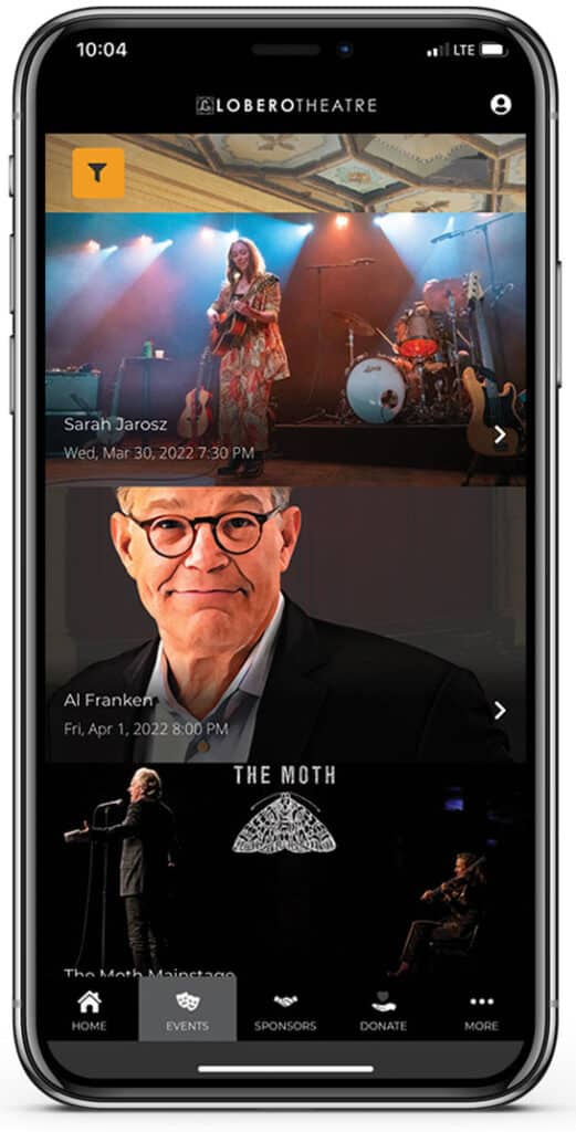 The Lobero App - Lobero Theatre